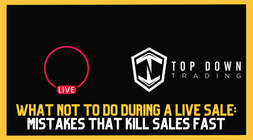 Live Selling Mistakes to Avoid: TikTok, Instagram & YouTube