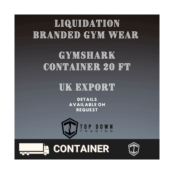 GymShark - Wholesale Gym Wear & Liquidation Stock | Top Down Trading