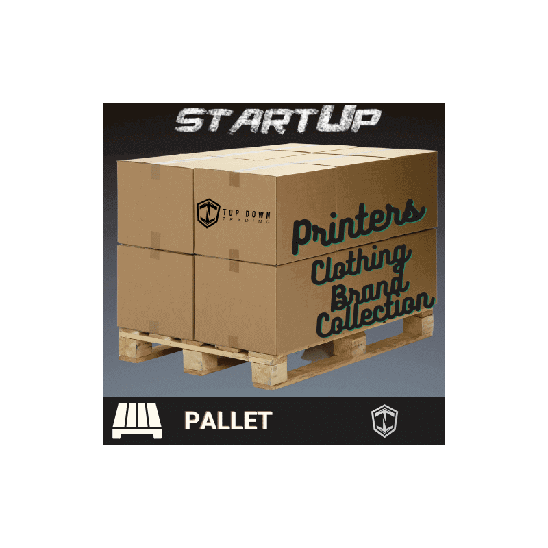 Create Your Clothing Brand Startups Pallet | Top Down Trading