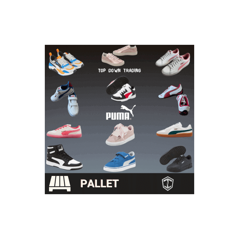 Kids Wholesale - Branded Puma Trainers & Liquidation Pallet